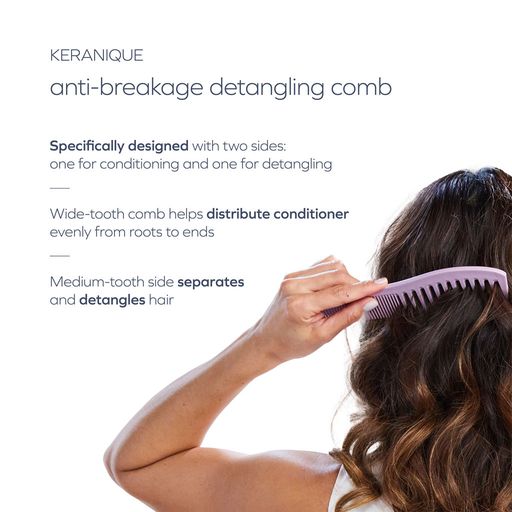 Anti-breakage Detangling Comb – Keranique Hair